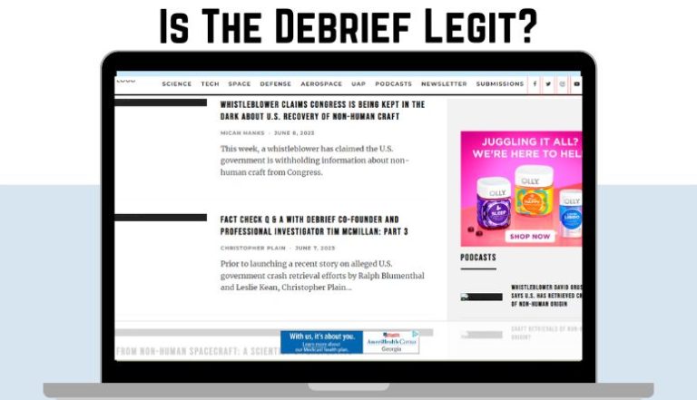 The Debrief Legit: Examining its Reliability as a News Website